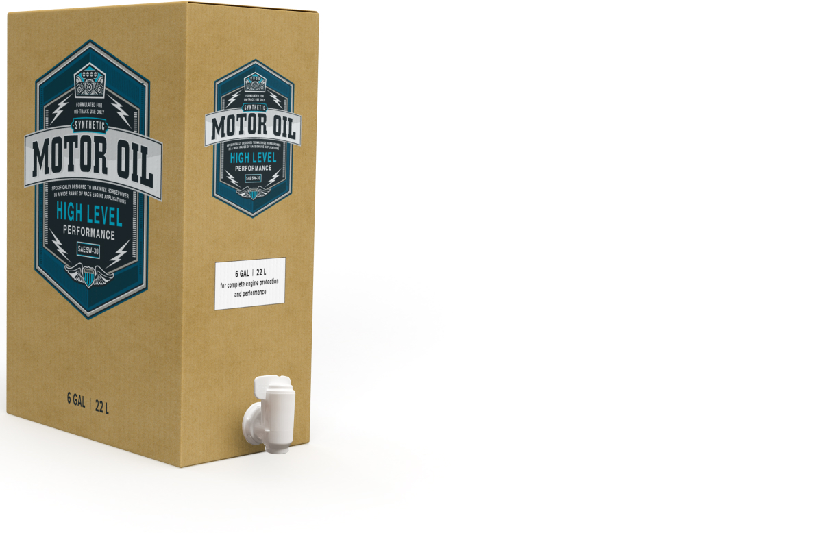 Motor Oil Packaging | Bag In Box | Liquibox
