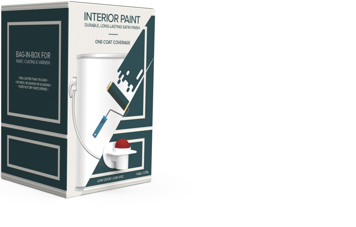 Paint Packaging | Bag-in-box & Pouches Solutions