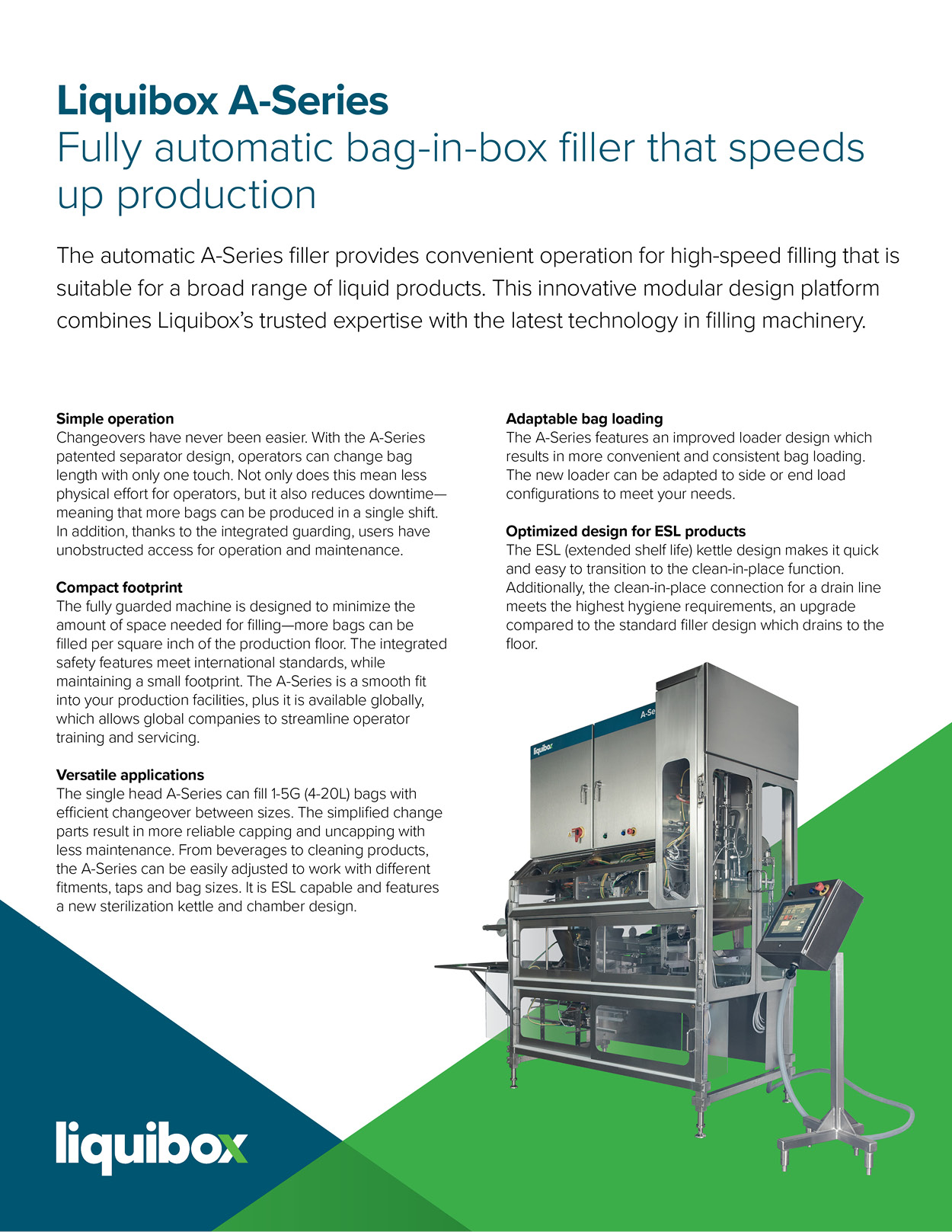Bag Filling Machine | Liquibox Flexible Packaging